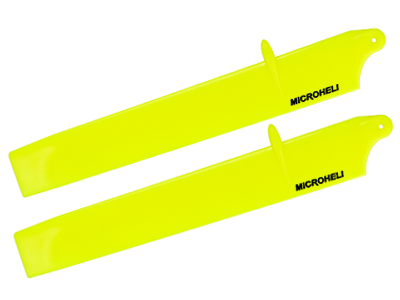≤ 150mm : Long Bullet Plastic Main Blade 150mm (YELLOW) - BLADE 130X