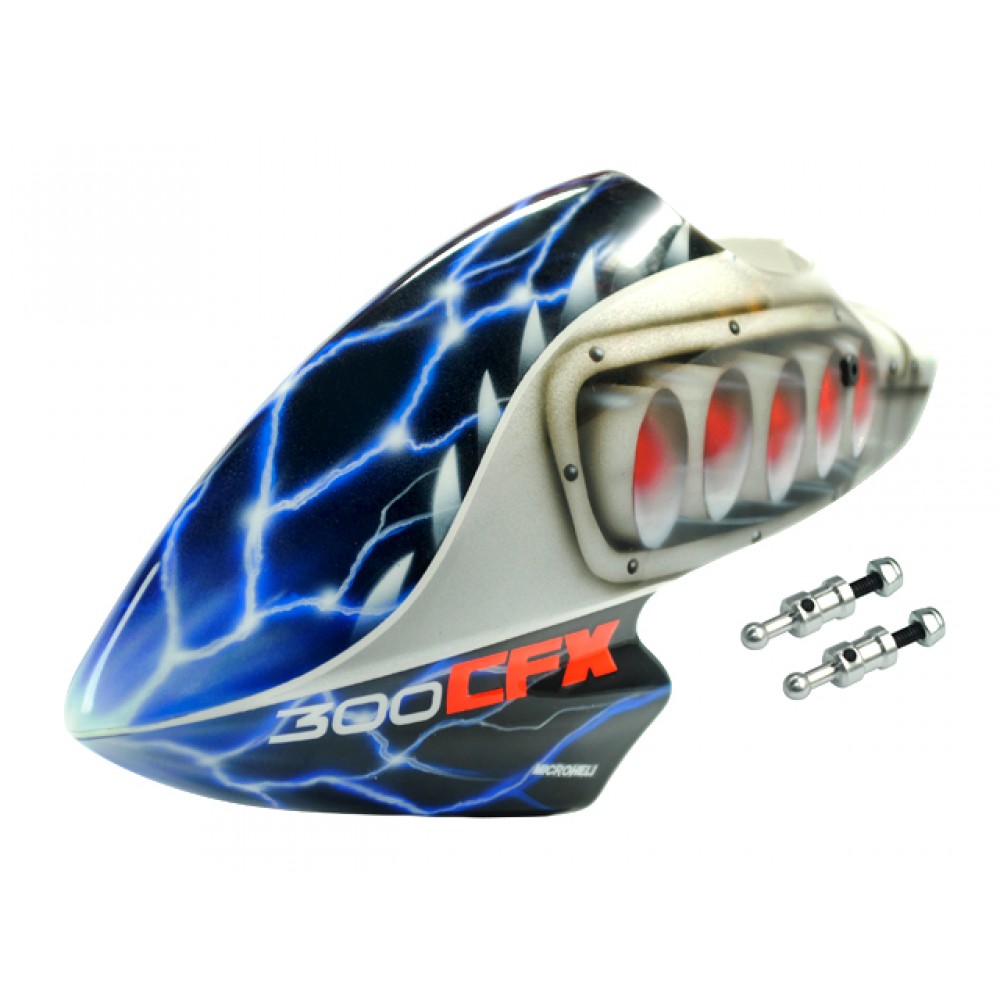 Airbrush Fiberglass Submarine Canopy - BLADE 300 CFX