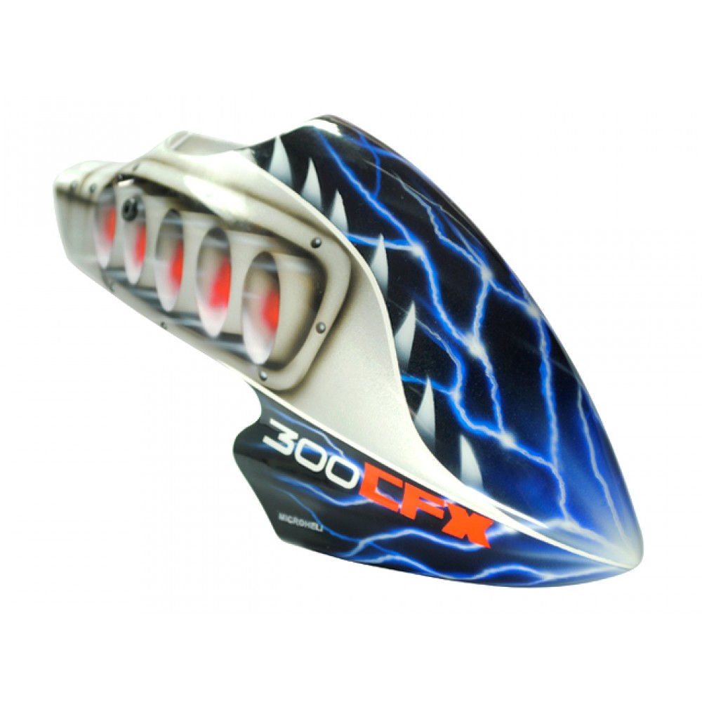 Airbrush Fiberglass Submarine Canopy - BLADE 300 CFX