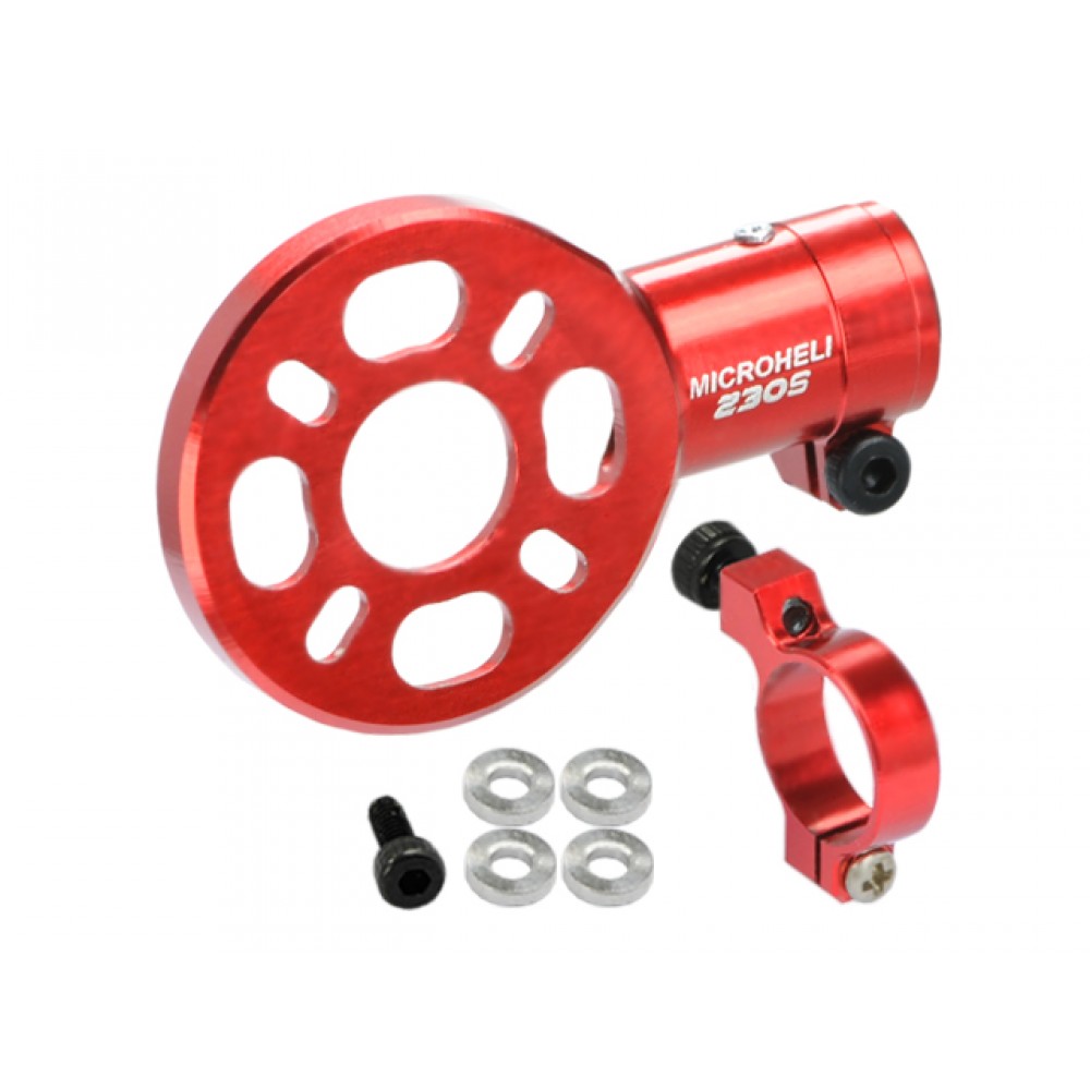 CNC Aluminum Tail Motor Mount (RED) - BLADE 200S / 250 CFX / 230S ...