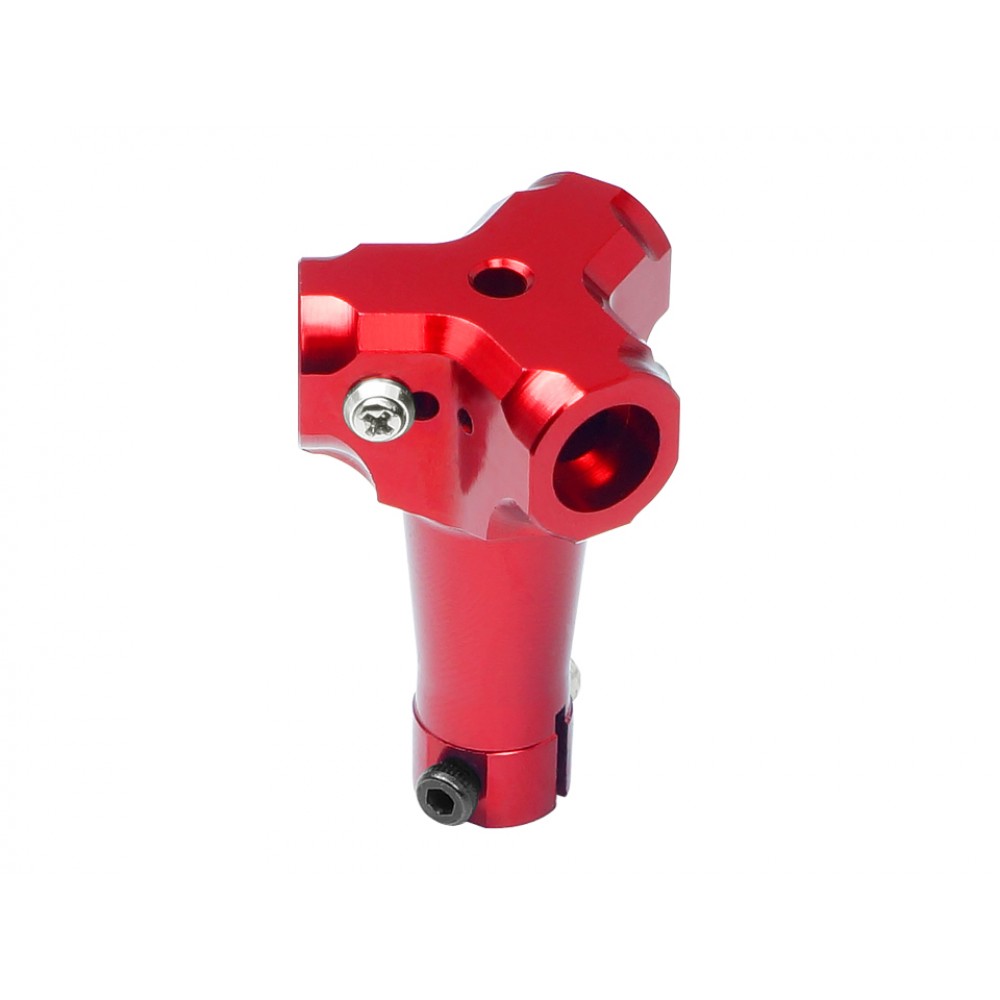 CNC Aluminum Main Rotor Hub (RED)(for MH Triple Blade Conversion Set ...