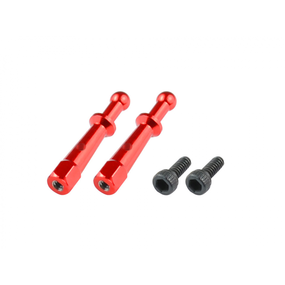 Aluminum Canopy Mount Set (RED) - BLADE FUSION 180 / Smart