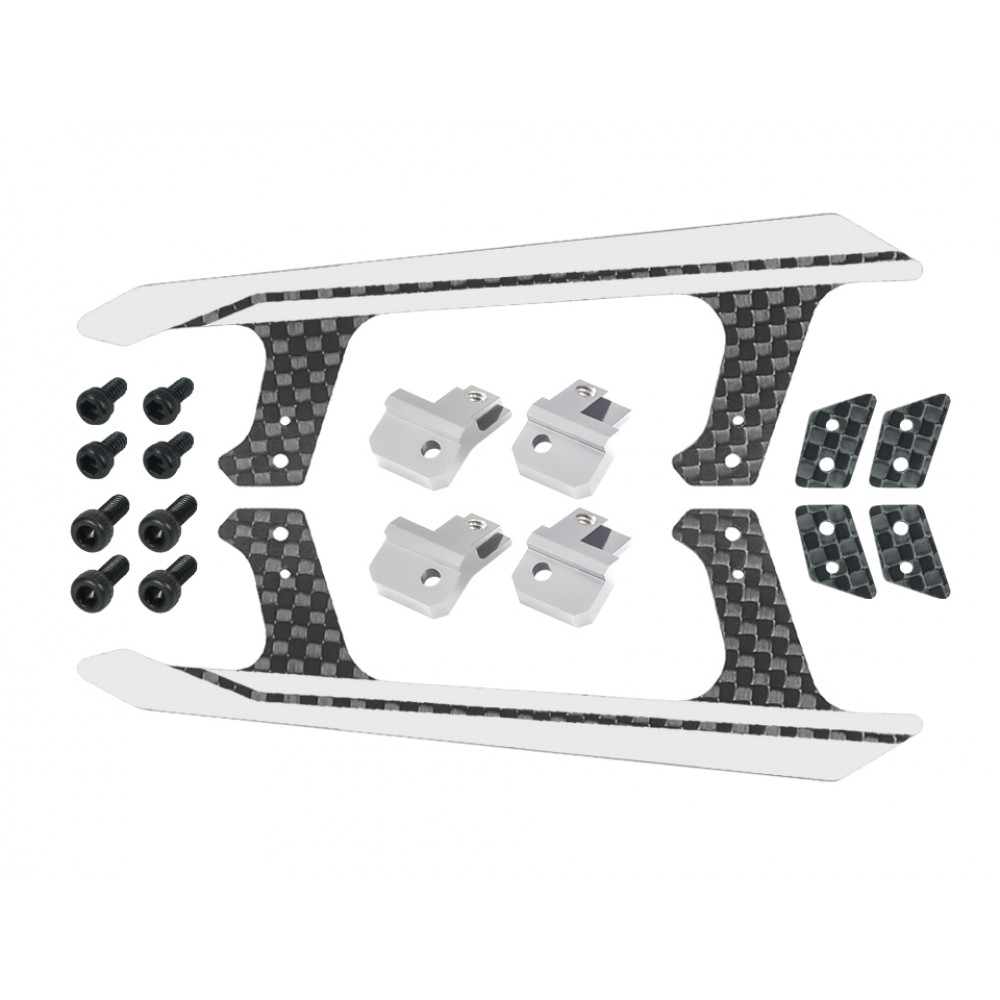 Low Profile Carbon Fiber Landing Gear "U" Style (W) - BLADE FUSION 180 ...